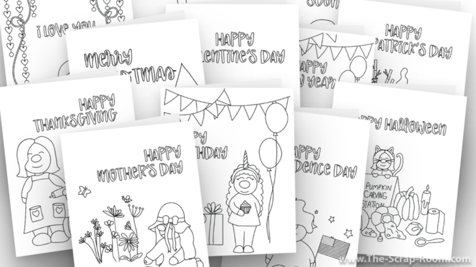 Digital How To Make Digital A2 Greeting Cards